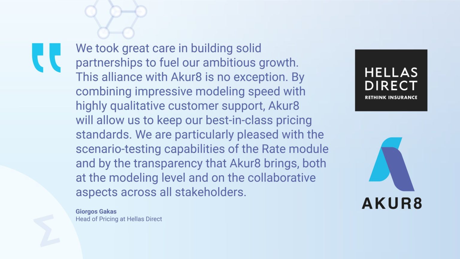 Η Hellas Direct συνεργάζεται με την Akur8 για την ενίσχυση των ...